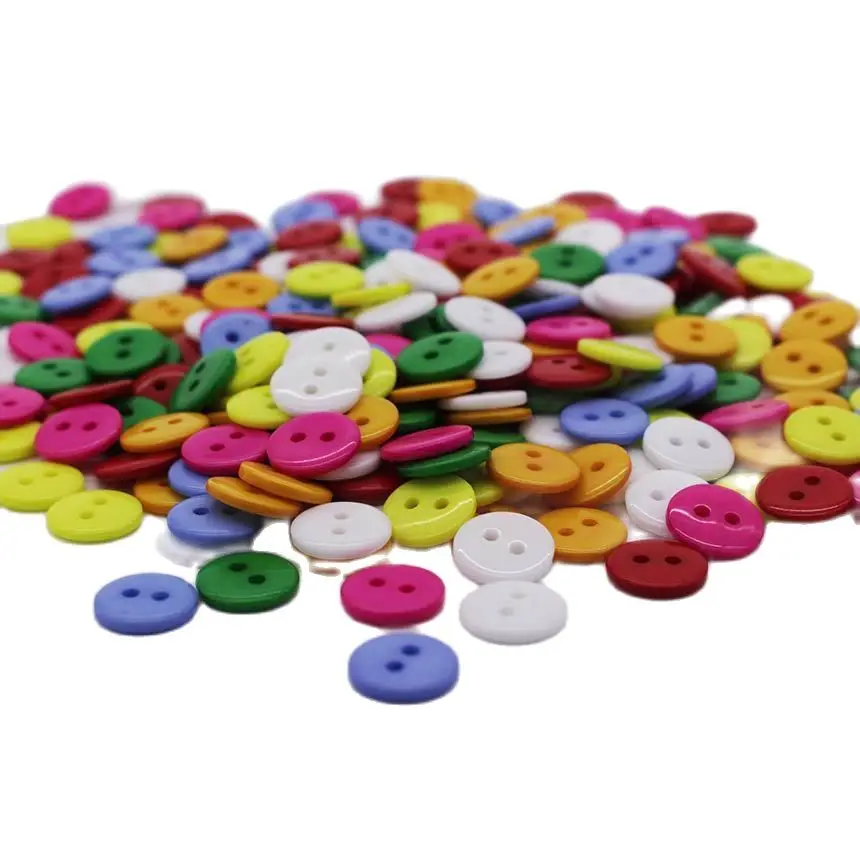 200-Pieces-Mixed-Resin-Buttons-For-Scrapbooking-Sewing-Craft-Children ...