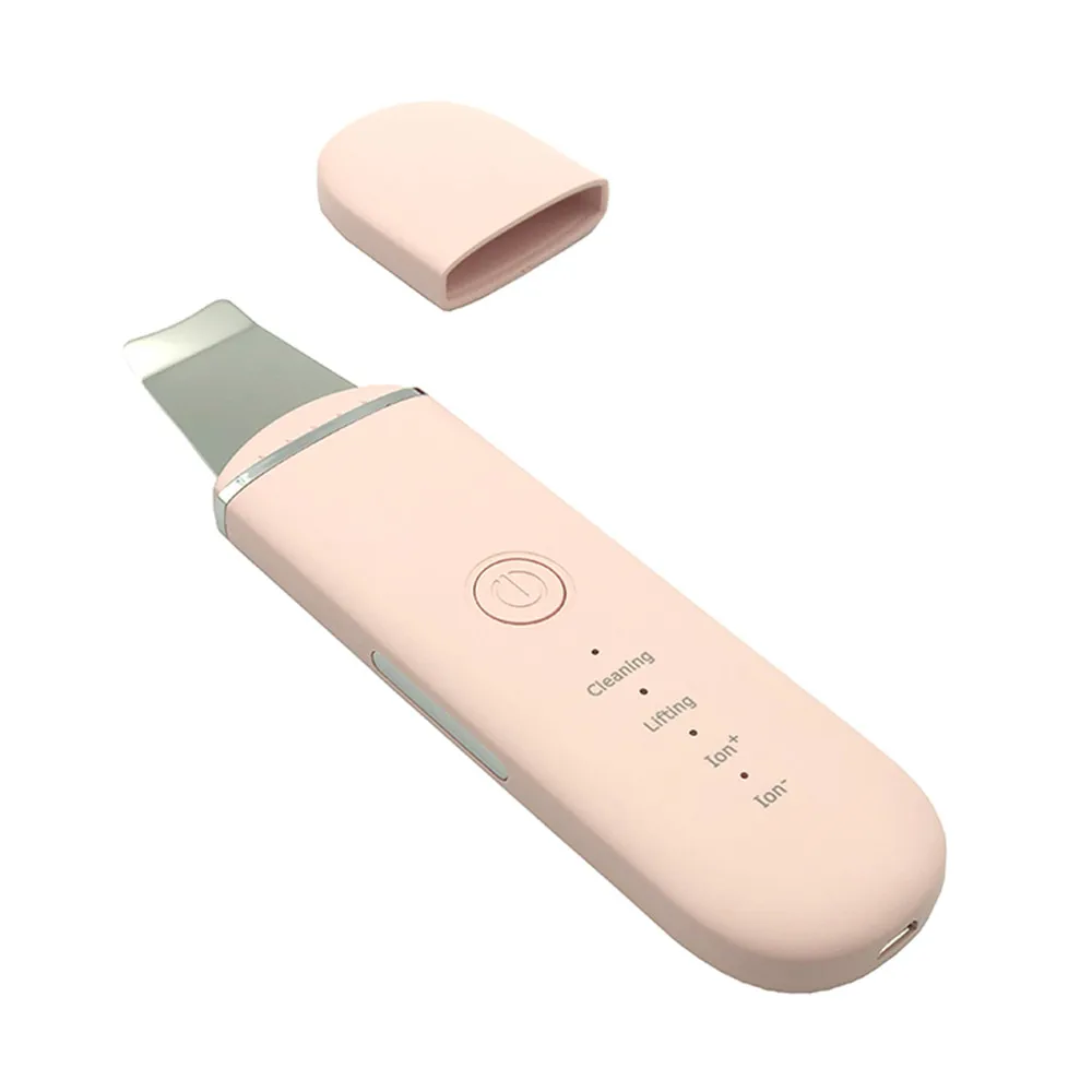 뷰티 페이스 클리너 초음파 스킨 스크러버 Usb 플러그 블랙헤드 리무버 페이셜 마사지기 여드름 스킨 케어 필링 캐비테이션