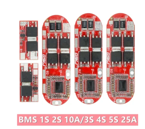 BMS-1S-2S-10A-3S-4S-5S-25A-Bms-18650-Li-ion-Lipo-Lithium-Battery ...