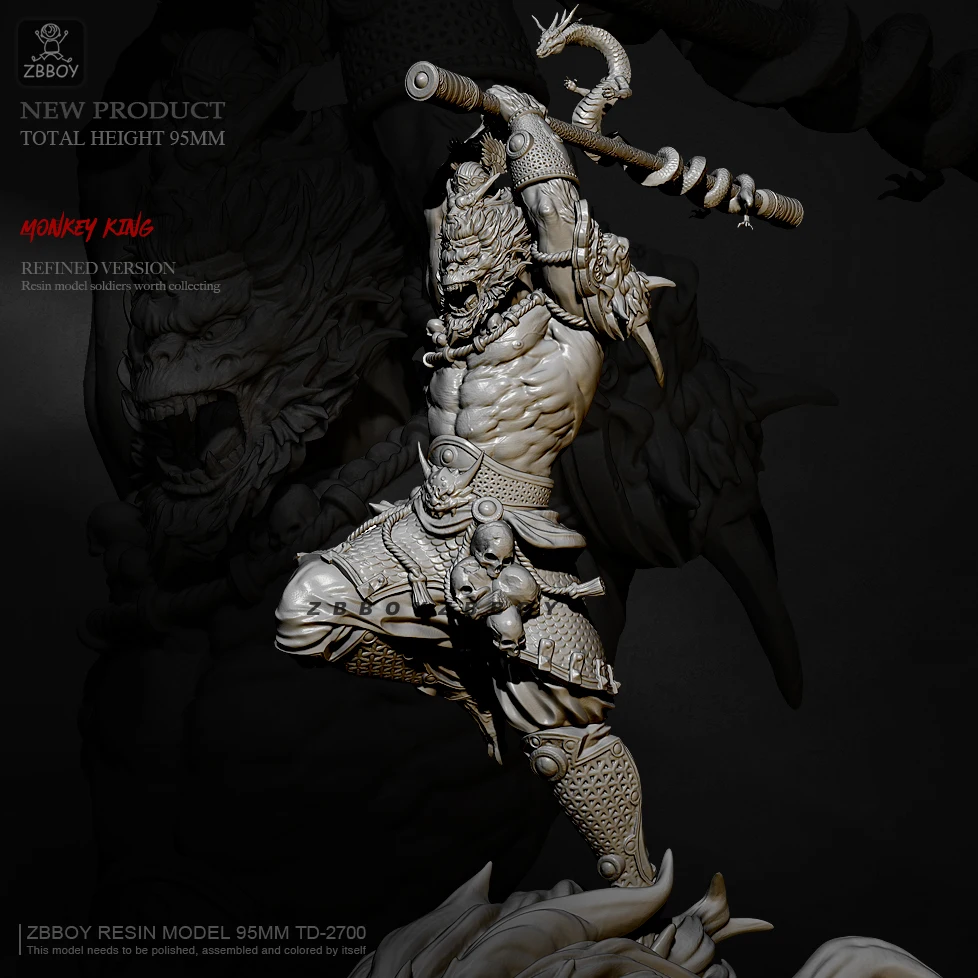 H75mm 1/24 Resin figure model kits DIY toy self assembled TD 2700|Model ...