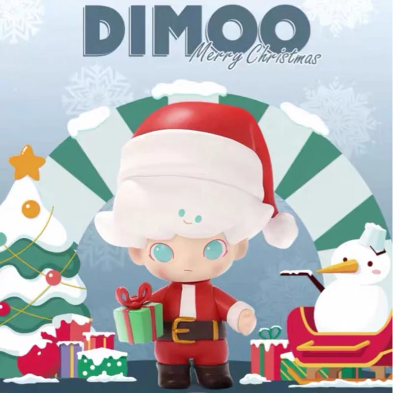 Packaging & Wrapping ART TOY STORE Figurines Pop Mart Dimoo Christmas ...