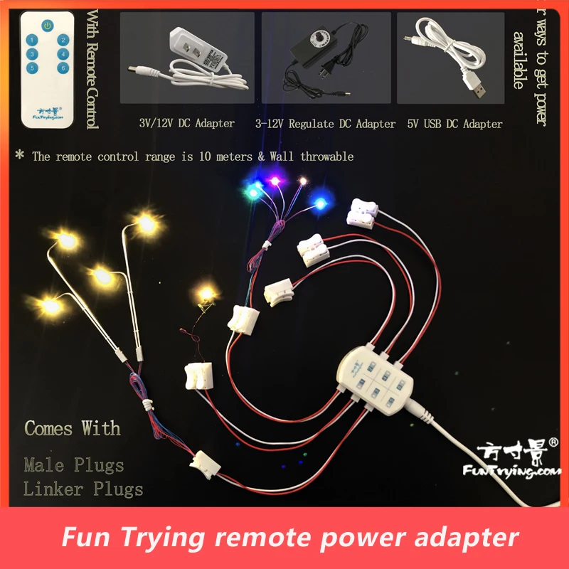 Original-ON-OFF-3V-12V-AC-DC-Wireless-Remote-Control-Switch-Adapter ...