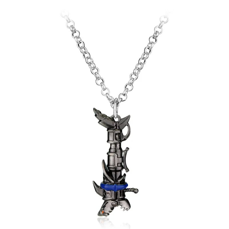 Jinx-Necklace-Pendant-Chain-Anime-Arcane-Powder-Cosplay-Costume-Jewelry ...