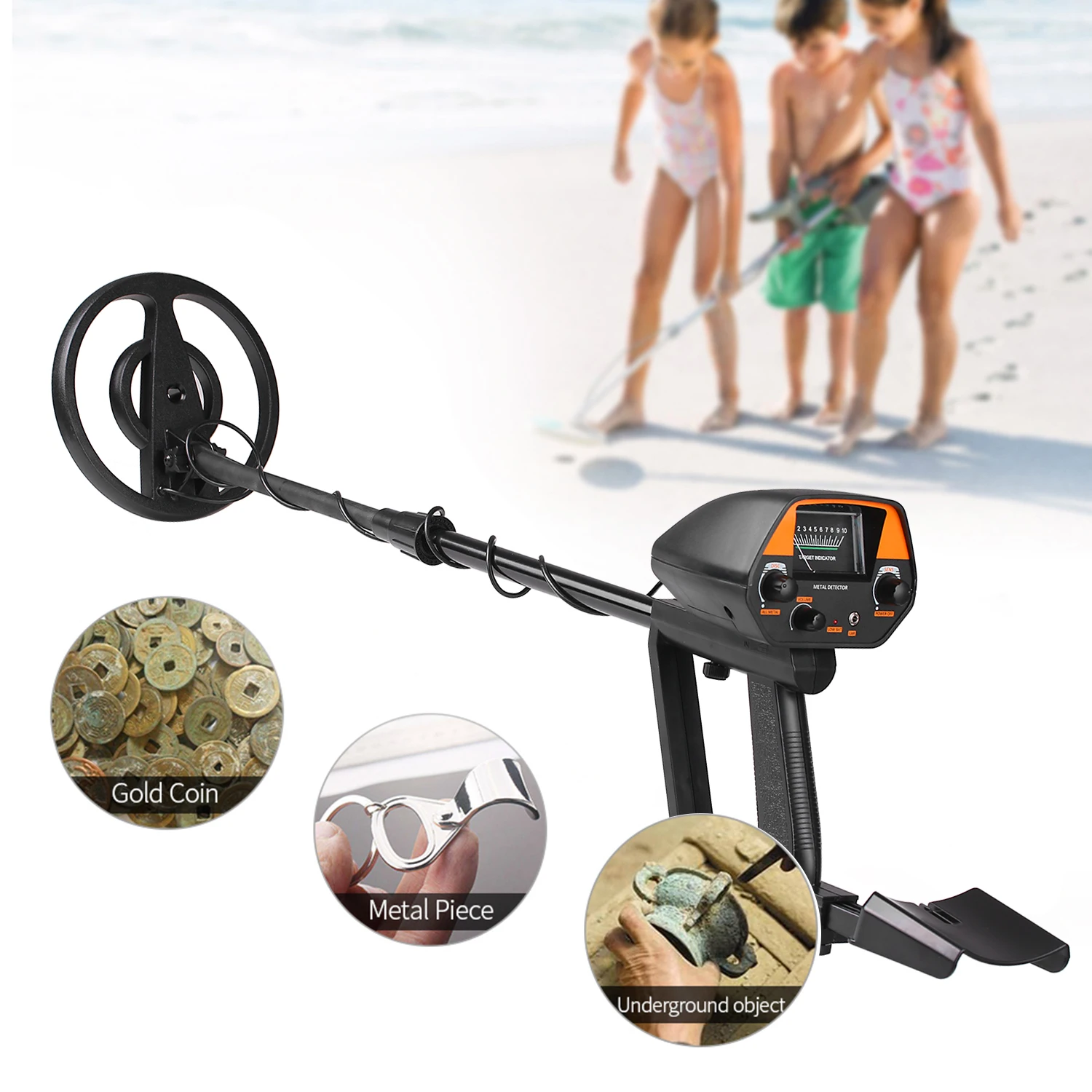 Gc-1016a Underground Metal Detector Treasure Hunter Tracker Seeker ...