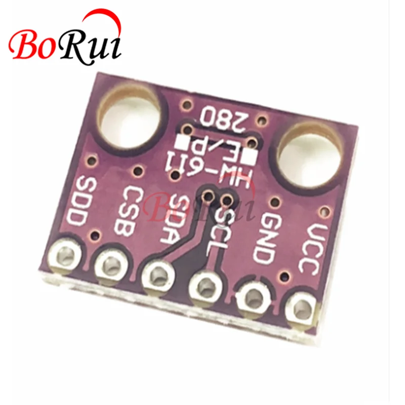 BME280 3.3 BME280 BMP280 단일 핀 1 * 6Pin 3.3V 디지털 모듈 Arduino 고정밀 대기 압력 센서 ...