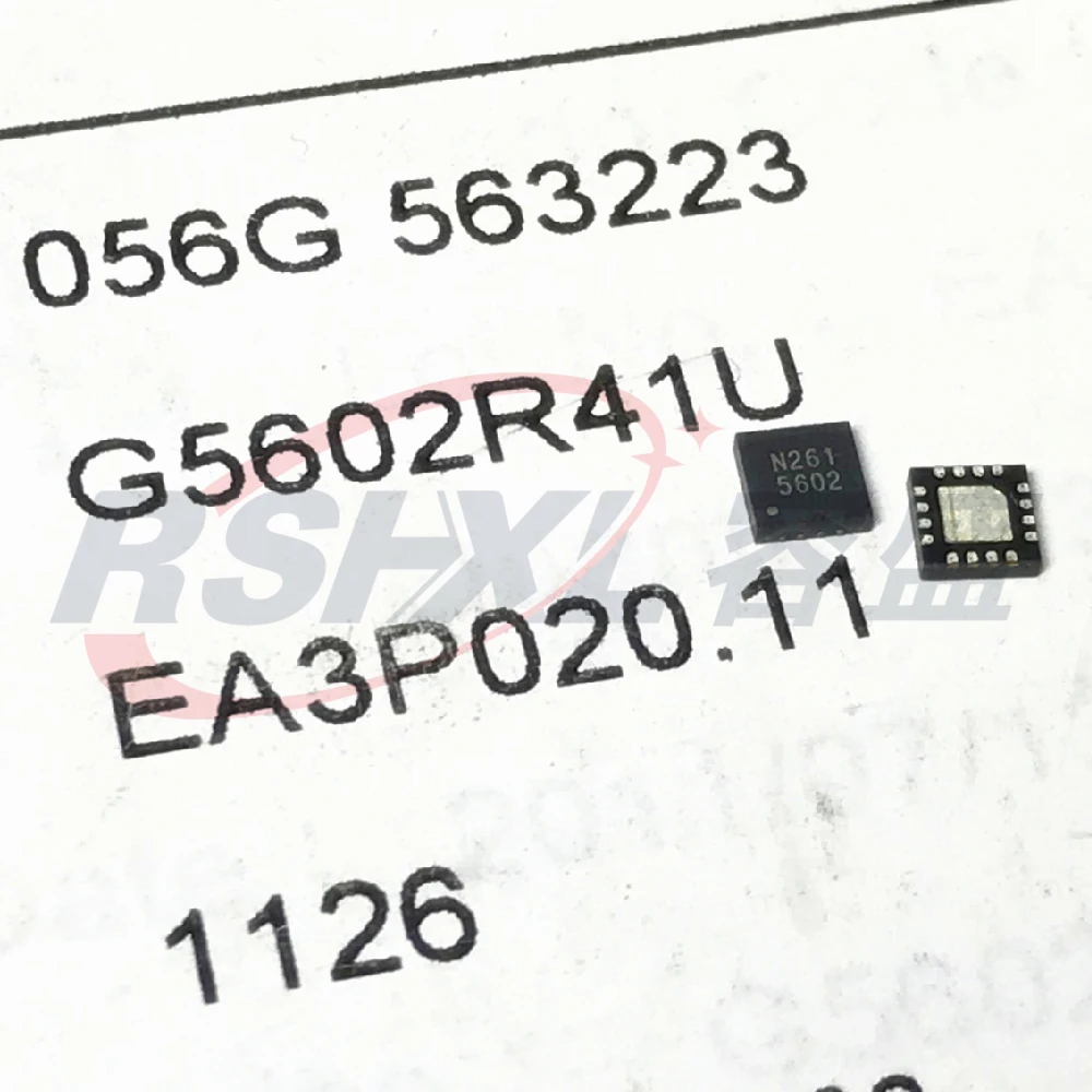 10 unids/lote nuevo original G5602R41U 5602 G5602R41 G5602 QFN 16 ...