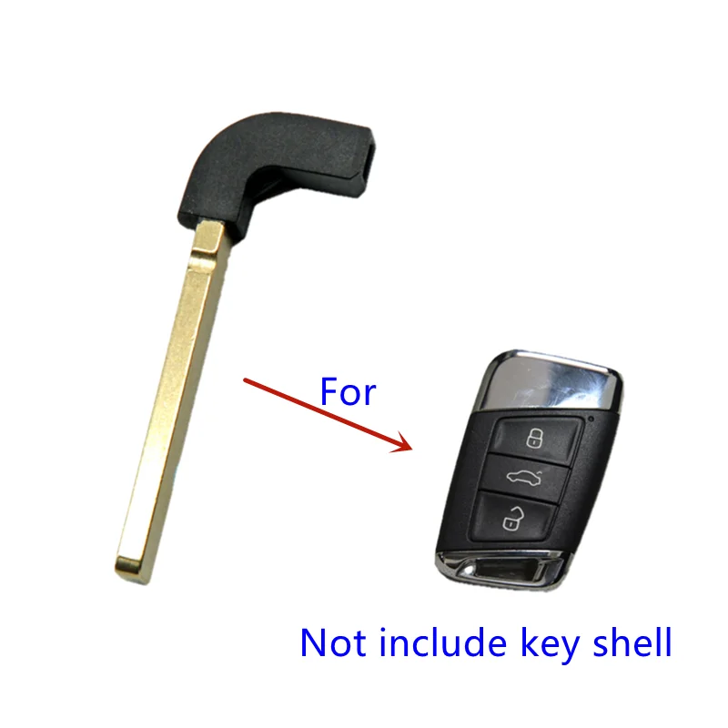 Emergency Key Hu162t Car Smart Emergency Insert Key Blade For Vw Passat ...