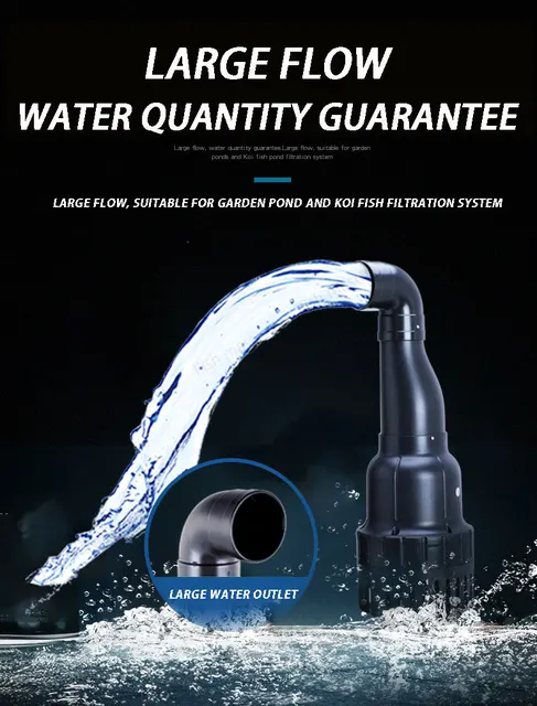 Koi Fish Pond Water Pump