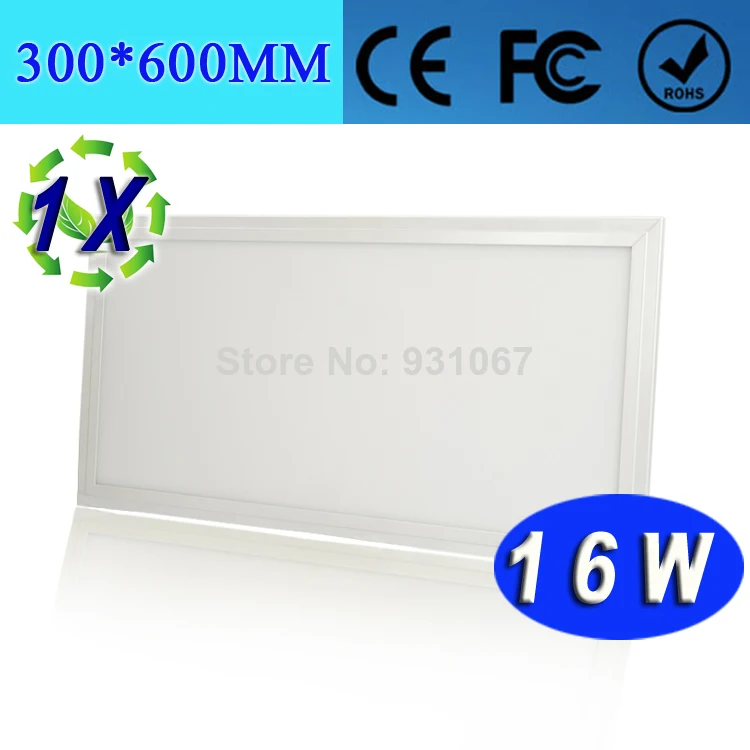 Panel de luces Led de 16w, luz de techo integrada, AC85 265V de ...