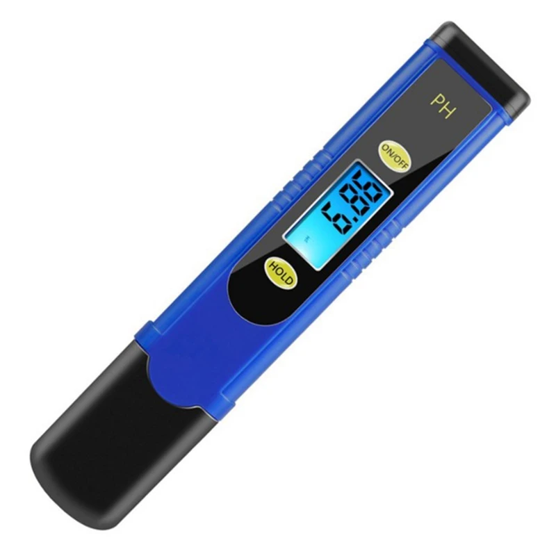 Digital PH Meter Pocket Pen Pink PH Measuring Water Quality Tester ...