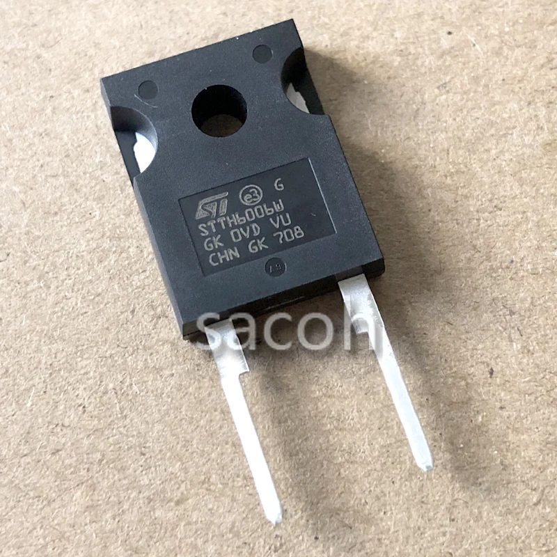 New-Original-10PCS-Lot-STTH6006W-or-STTH6004W-or-STTH8006W-TO-247-60A ...