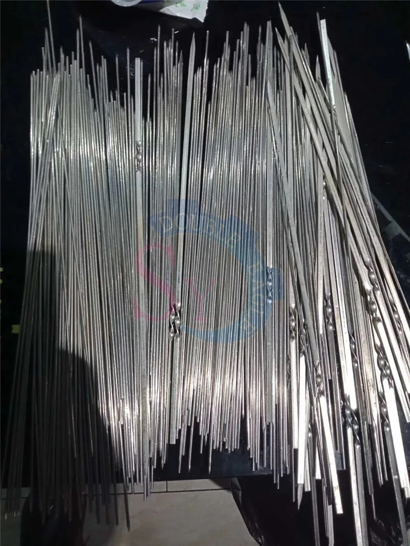 Wholesale price commercial stainless steel charcoal grill skewer ...