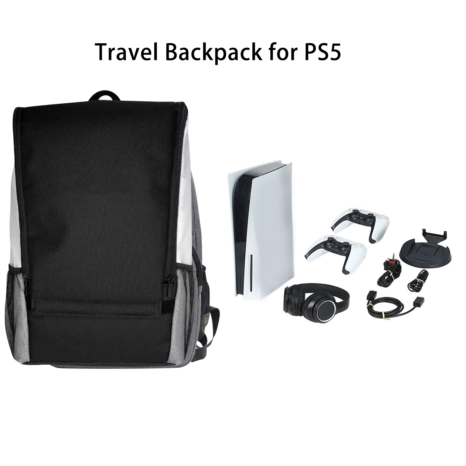 Game Console Storage Bag For PS5 Shoulder Bag Host Carry Bags Case Travel Portable Backpack For ...