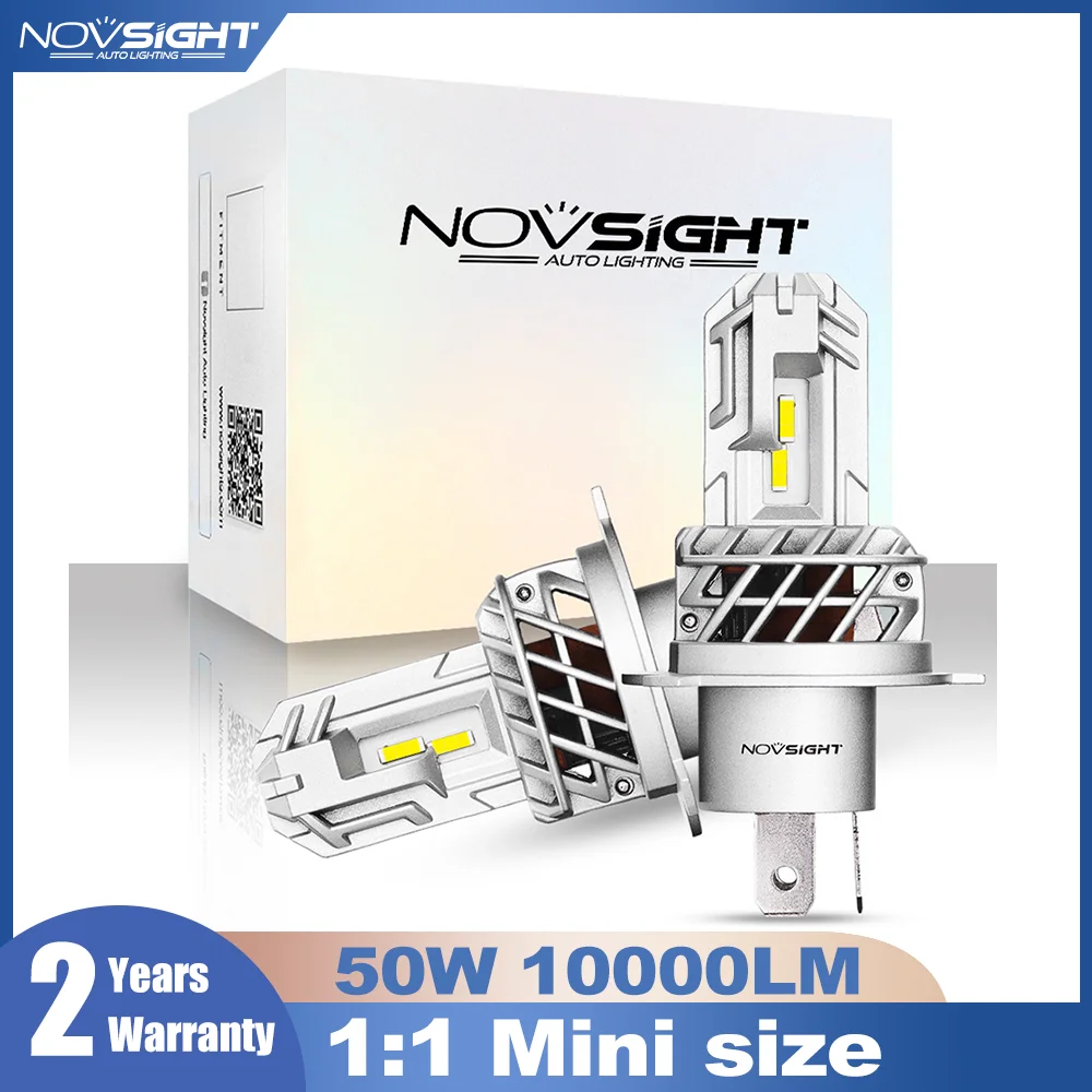 Novsight Car Led Headlight H4 H1 H7 H11 Led Head Light Bulbs 10000lm ...