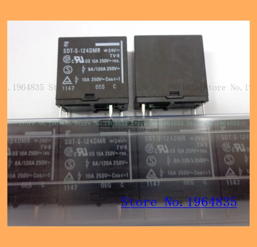 Relay SDT S 124DMR SDT S 124LMR 24V/4 /10A|Relays| - AliExpress