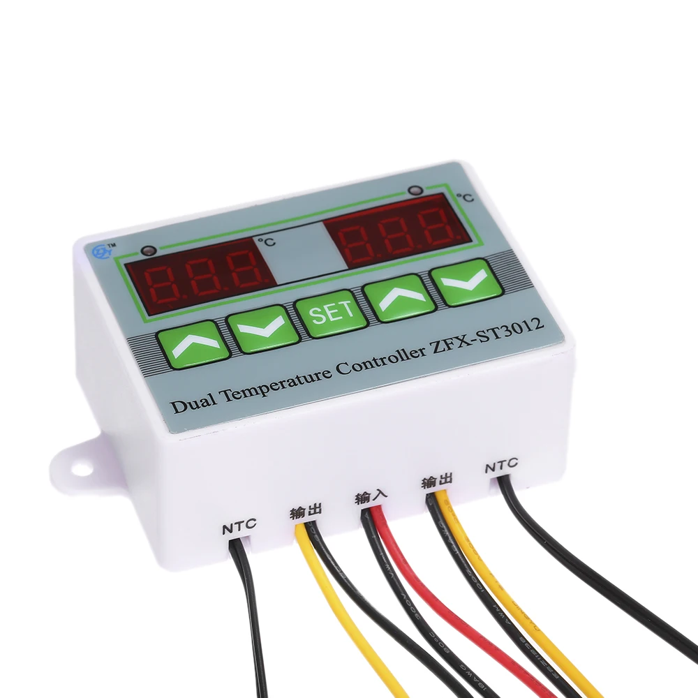 Generic Microcomputer Intelligent Digital Temperature Controller With Dual Display Zfx-St3012 ...