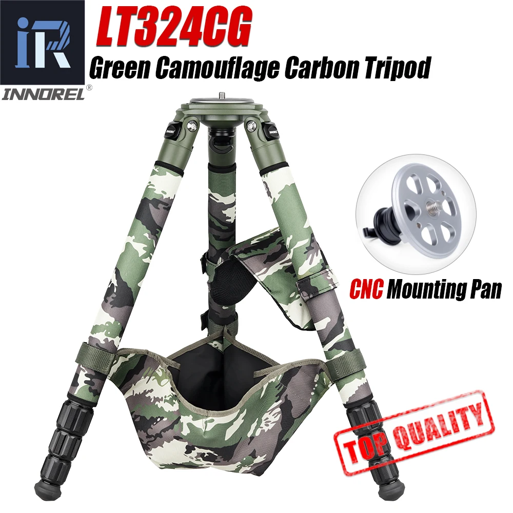 INNOREL LT324CG Camouflage Carbon Fiber Tripod Professional ...