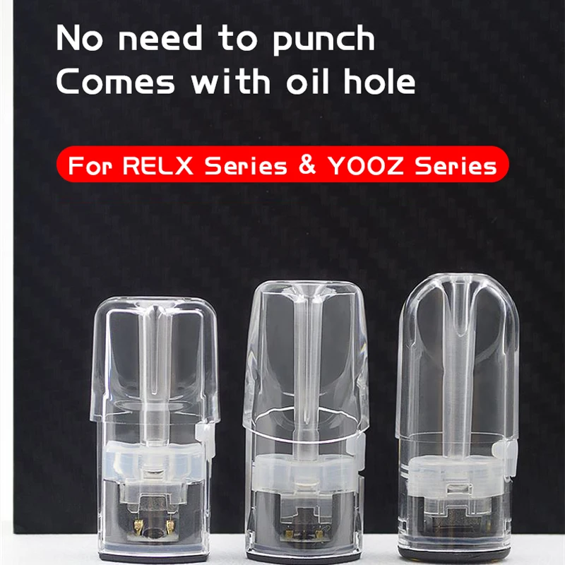 Empty Pod For Yooz Zero 1 2 /yooz Mini / Lvluo 2 Ceramic Core Empty Cartridge Pods Refillable ...