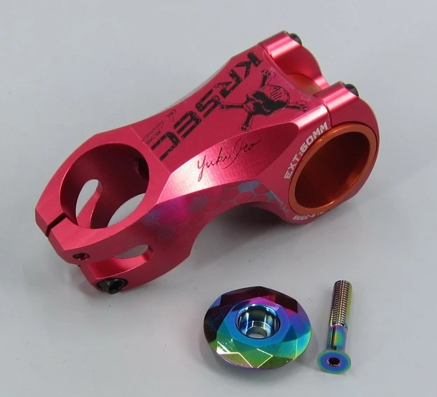 Krsec -17° Stems 31.8/35*60mm Mtb Xc Fr Road Bike Bicycle Bar Stem ...