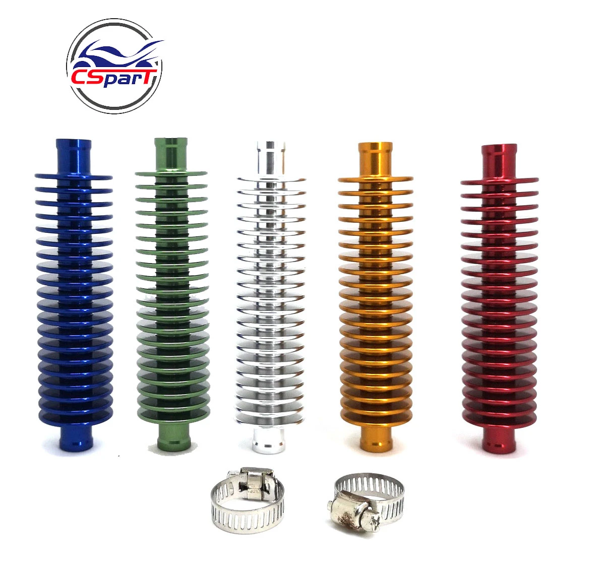 Cnc Long Aluminum Radiator For Water Cooled Bike 39cc 49cc Mt A4 Blata Zpf Polini Ktm Engine ...