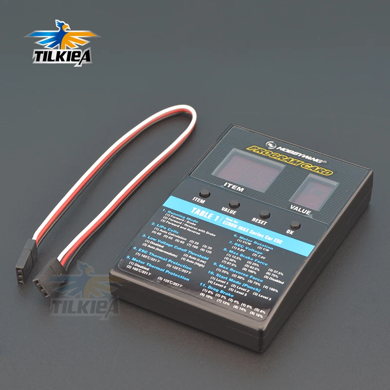 RC Hobbywing LED Program Box Programming card For Seaking Series ...