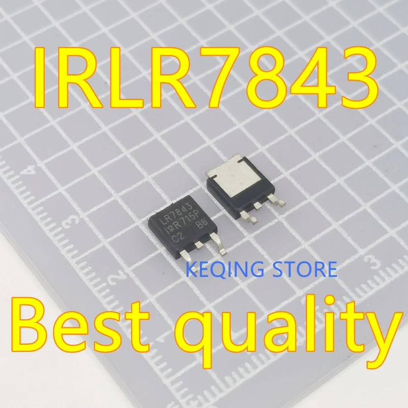 10pcs IRLR7843TRPBF IRLR7843 LR7843|트렌지스터| - AliExpress