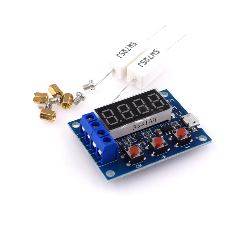 Hw-586 Zb2l3 Battery Tester Led Digital Display 18650 Lithium Battery ...