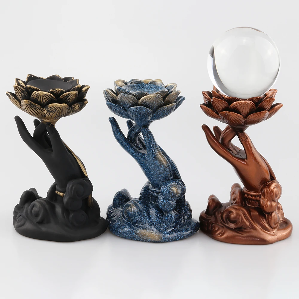 Home & Living Home Décor Buddha Hand Sphere Stands. Rocks & Geodes etna ...