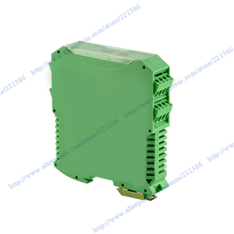 Green Plastic Electronics Enclosure Plc Din Rail Project Box 112*110 ...