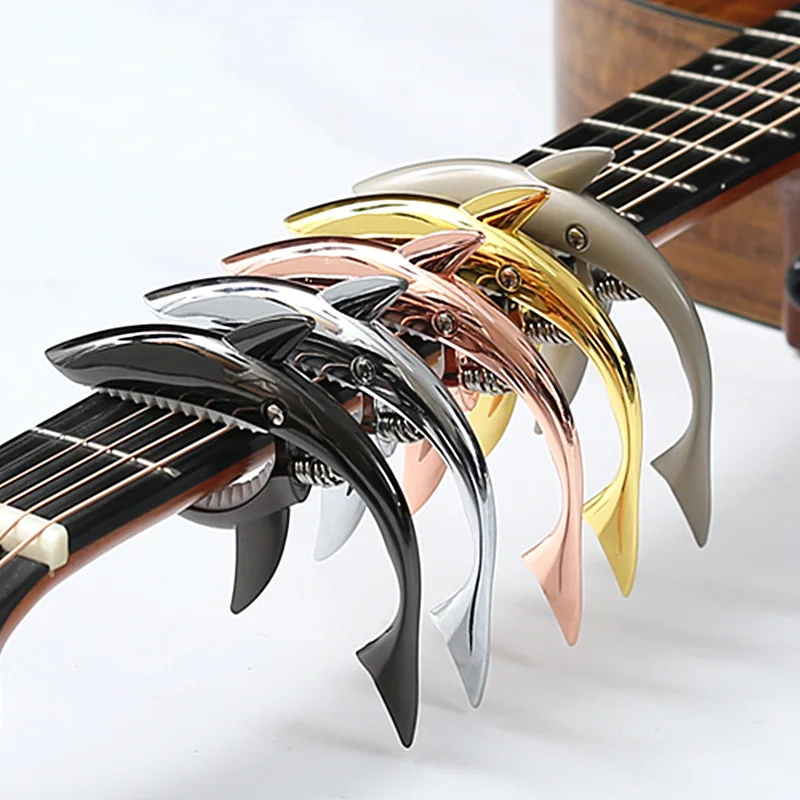 Folk-Guitar-Capo-Electric-Wood-Guitar-Universal-Metal-Clip-Capo-Voice ...