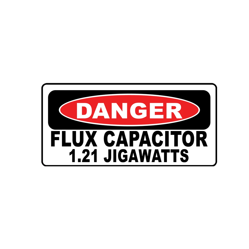 Flux Capacitor Stickers