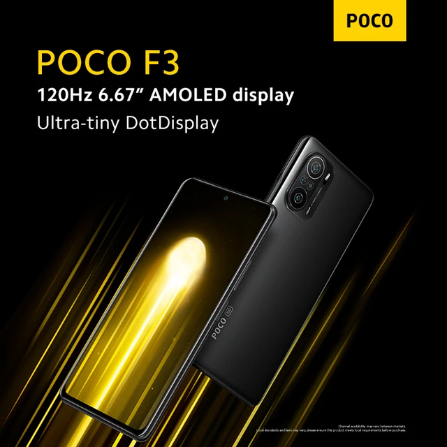 Global Version POCO F3 5G Smartphone Snapdragon 870 Octa Core 128GB ...