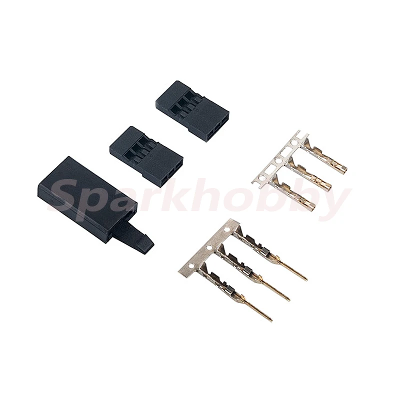 Futaba Anti-loosening Servo Plug with Lock Male Female Gold Plated te