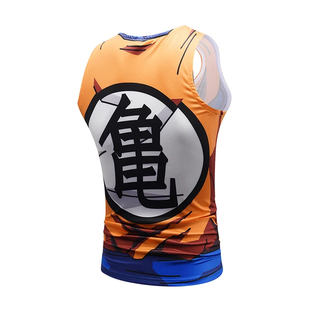 Dragon Ball Z Angemon Anime Son Goku Vest Cosplay Costume - AllCosplay.com