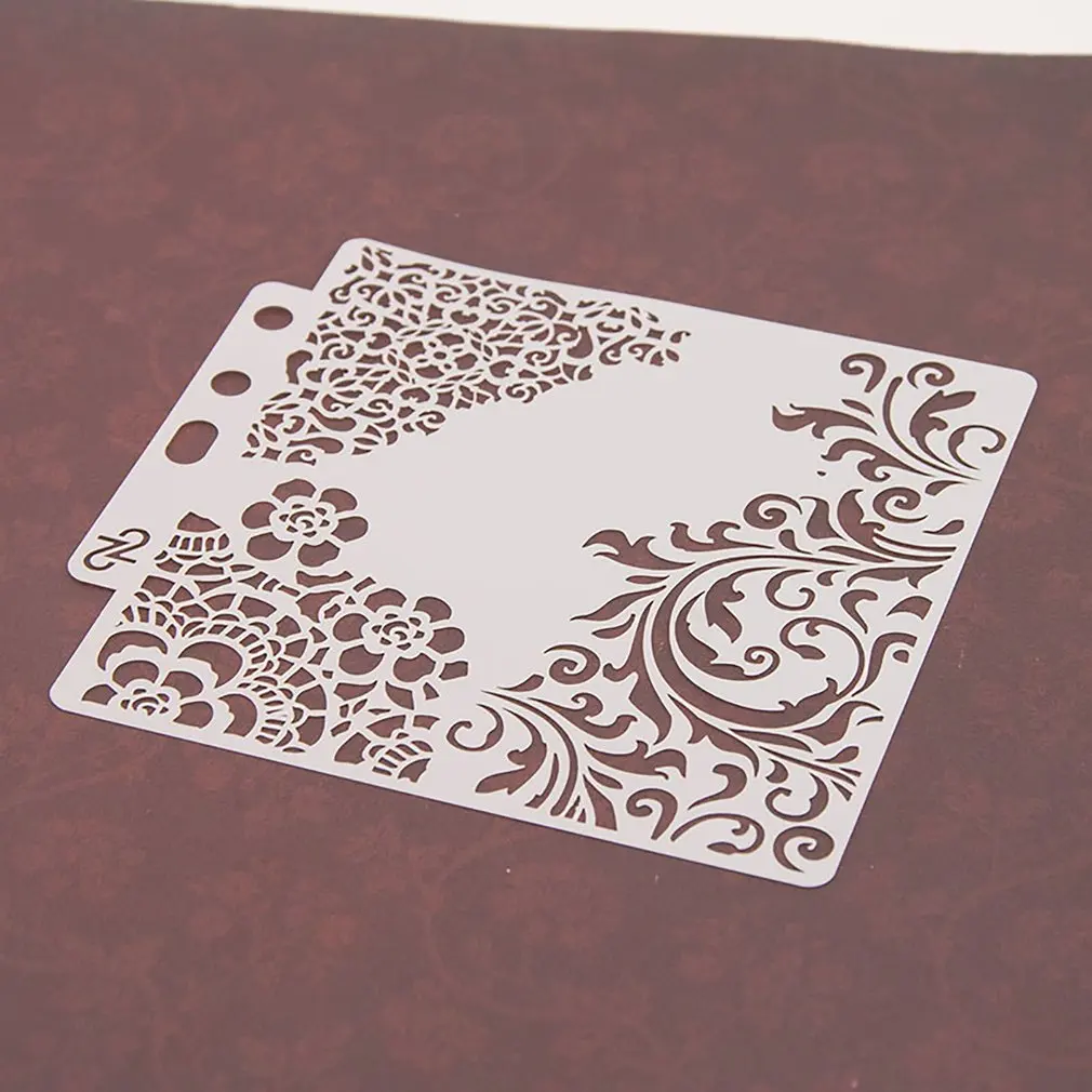 S53 Multi-purpose Shadow Drawing Mask Hollow Pattern Spraying Boards ...