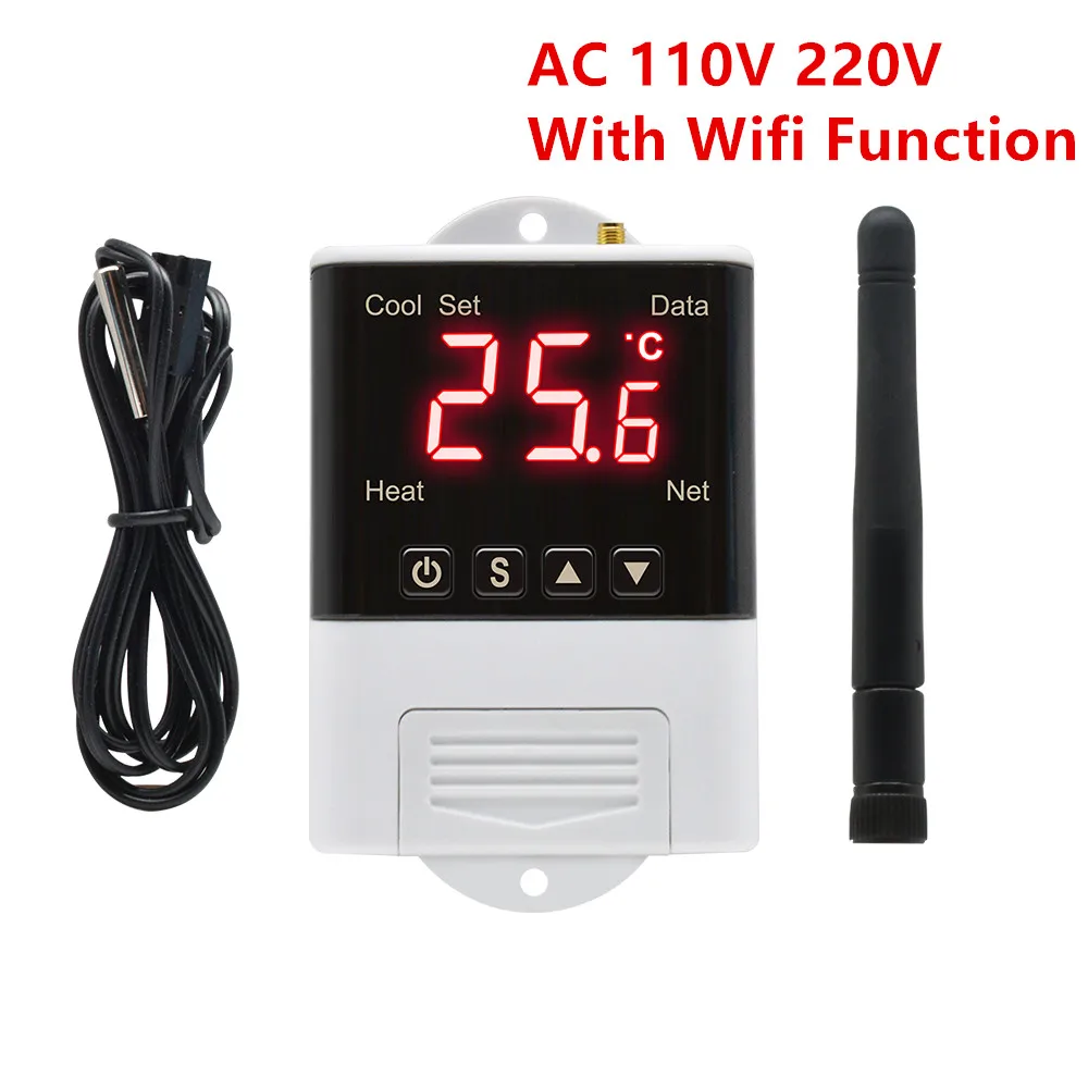 DTC1200 DTC2210 DTC1110 AC 110V 220V Digital WIFI Thermoregulator ...
