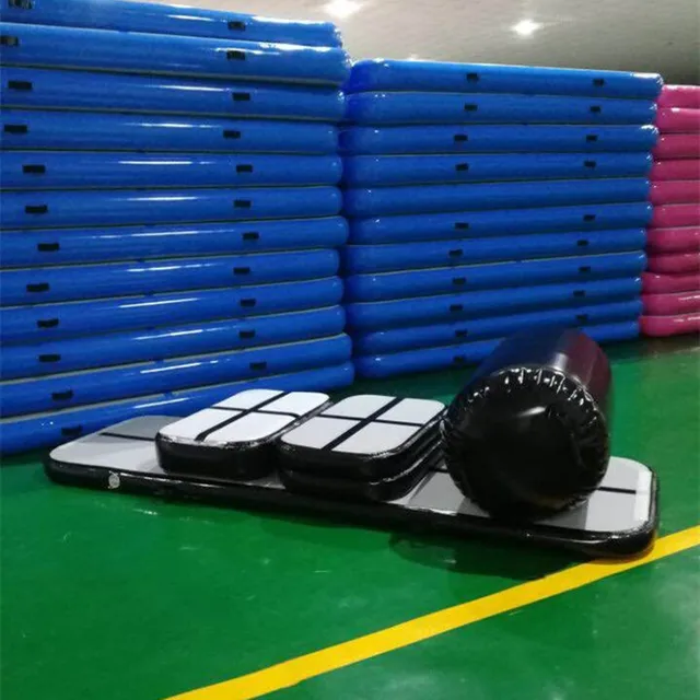 Free Shipping A Set of Small Inflatable Jumping Mat Gymnastic Air ...