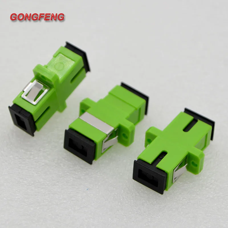 100PCS Simplex LC LC Coupler Fiber Optical Connector Coupling Ceramic ...