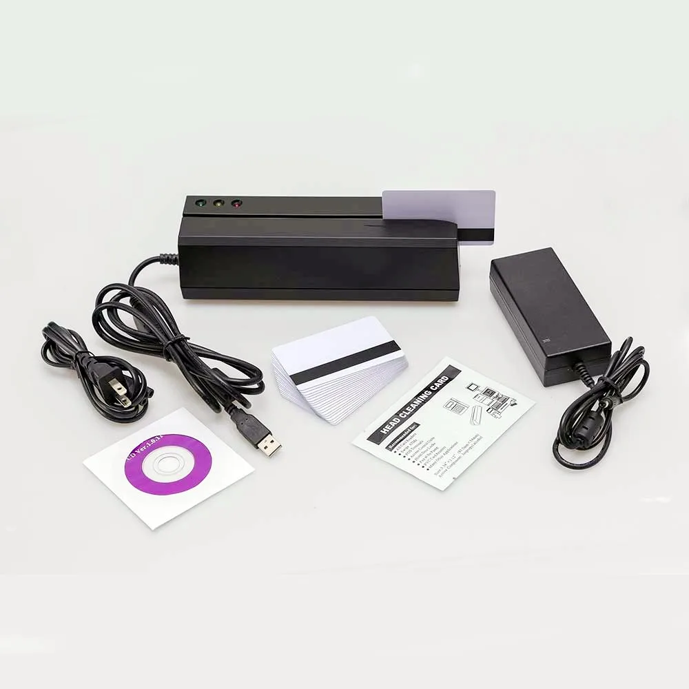 MSR605 USB magnetic card reader writer compatiable for MSR605X MSR X6 ...