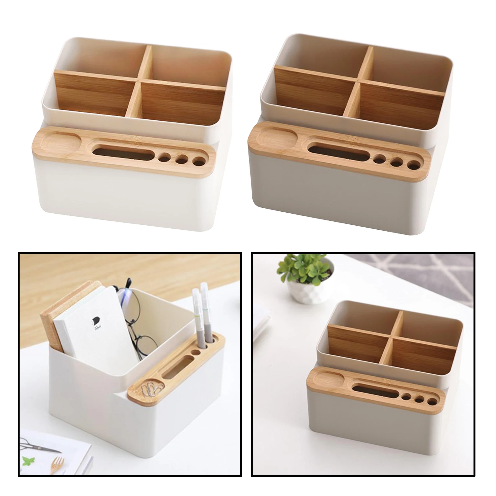 Multi-function-Desktop-Storage-Box-Detachable-Compartment-Living-Room ...