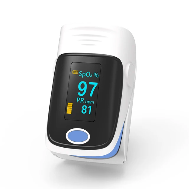 Professional Pulse Oximeter OLED Blood Oxygen Oximeter PR SpO2 Blood ...