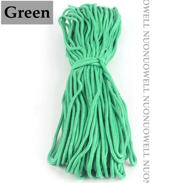 4~9mm Colorful Nylon Braided Rope Safety Net Paracord Parachute Cord ...