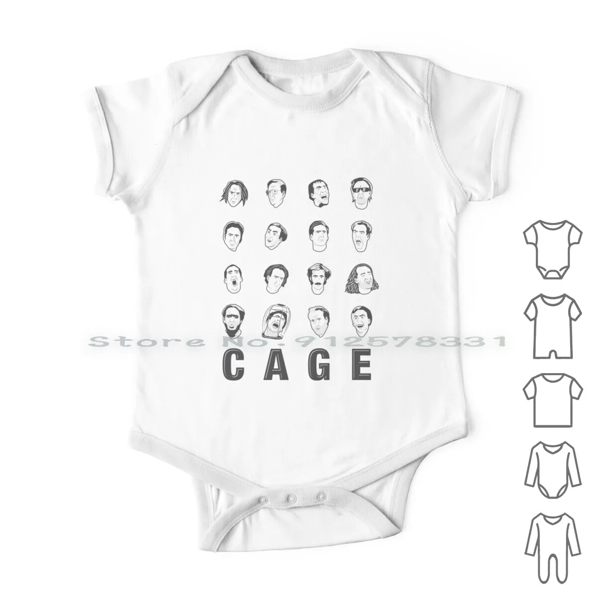 Nicolas Cage Face On Baby