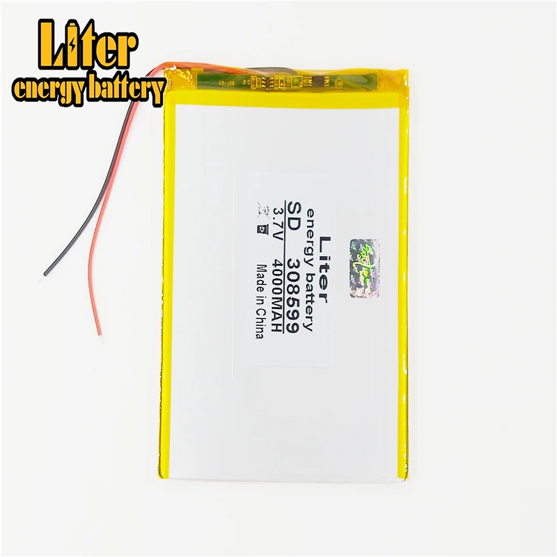 Tablette Pc 3.7v,4000mah, Lithium-ion Polymère, Pour Tablette 7 Pouces ...