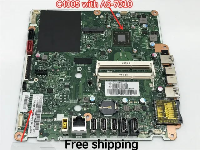 Lenovo C4005 Desktop Motherboard A6-7310 Mainboard fully work - laptop ...