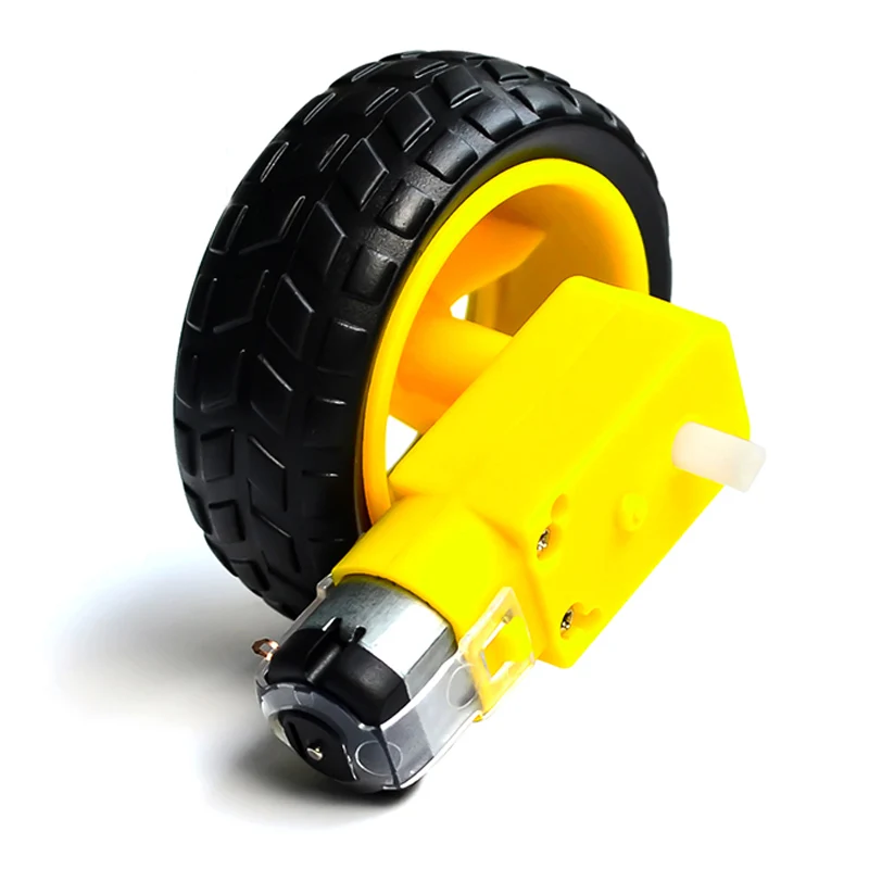 10 set motor de DC de desaceleración + ruedas de apoyo un inteligente ...