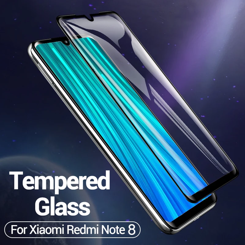 9D закаленное стекло для Xiaomi Redmi Note 8 Pro 3D Защитное стекло для Redmi Note 7 7A A7 Xiomi ...