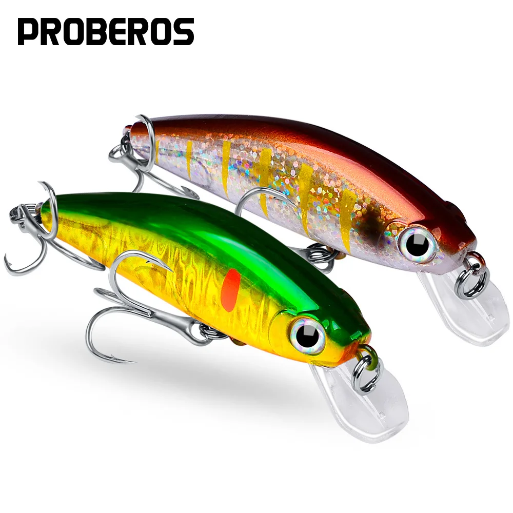 PROBEROS Fishing Lures Minnow Lures 3.15"-8cm/0.39oz-11g Fishing Bait ...