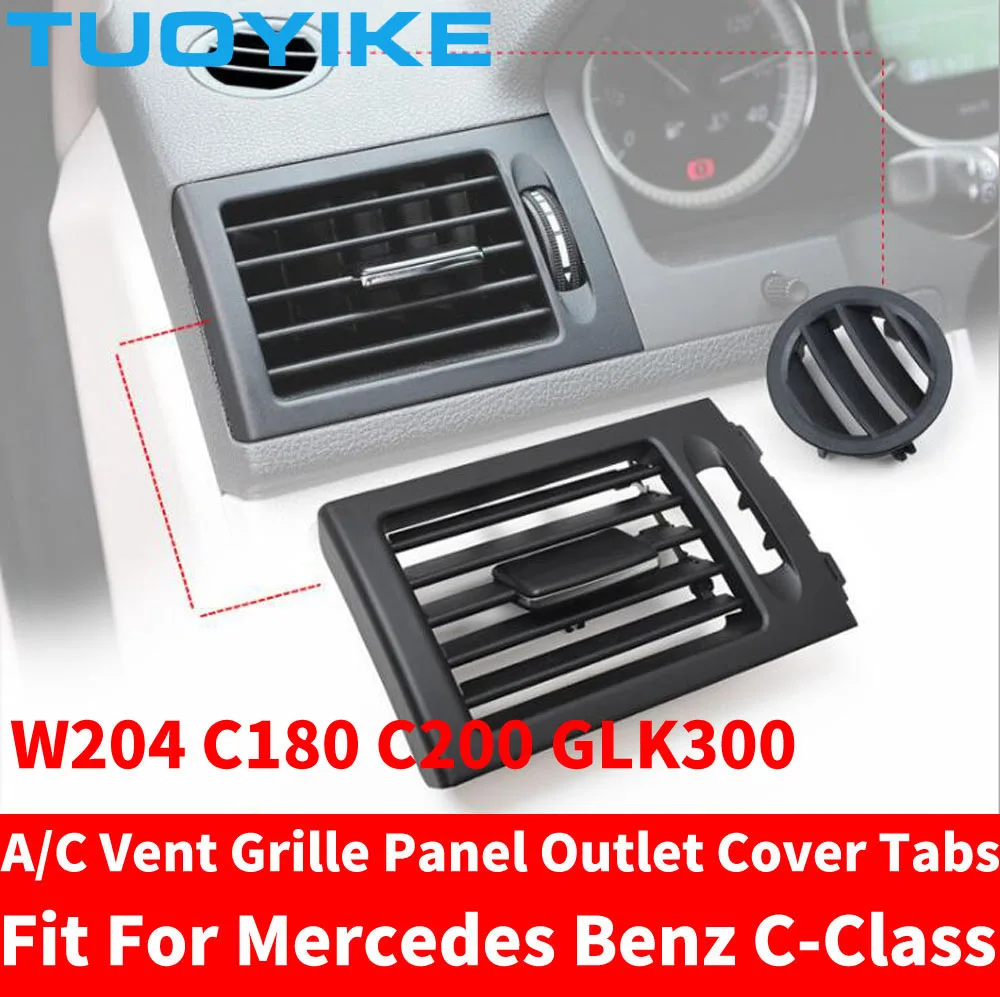 Car-AC-Front-Left-Right-Console-Center-Air-Conditioner-Vent-Grille-W204 ...