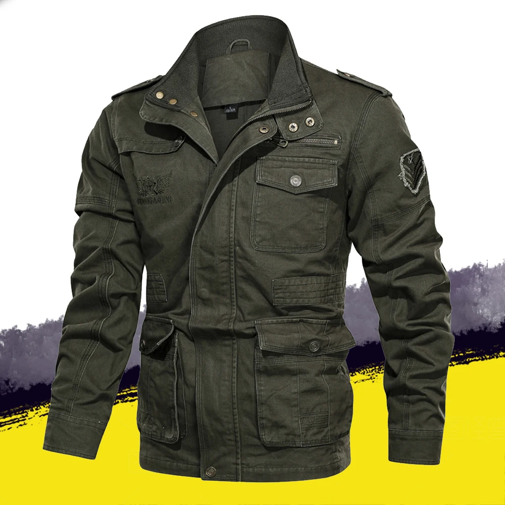 Chaqueta militar para hombre, abrigo táctico, prendas de vestir, abrigo ...